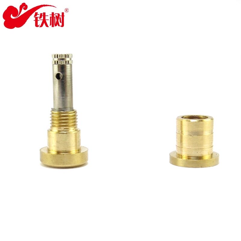 铁树烟嘴配件过滤铜头可清洗拉杆滤芯烟嘴过滤器金属过滤芯