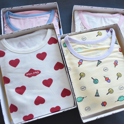 瑁恩瑁爱秋冬男女童氧肤棉秋衣裤