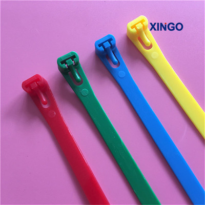 新光可松扎带可退可解重复使用尼龙扎带8x250mm束线捆扎带100根