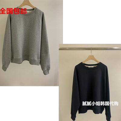 韩国 Monique112906秋冬 加绒 好穿 卫衣