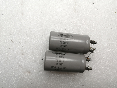 日本灰皮 marcon 马肯 35v 2200uf 发烧电解电容