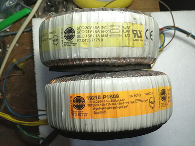 德国talema进口环形变压器 功率336W 出单30V单21V单15V