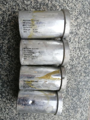 WESTERN ELECTRIC 美国西电 KS19262系列 75V 6500UF 螺丝脚电容
