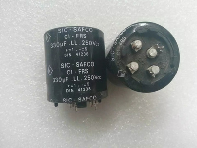 黑皮SIC-SAFCO电容 CI-FRS DIN41238系列 250v 330uf 发烧电容
