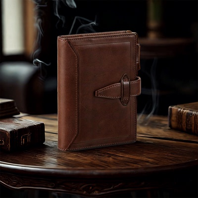 正品Davinci达芬奇RoromaClassic手帐本尺寸牛革封皮巴川纸笔记本