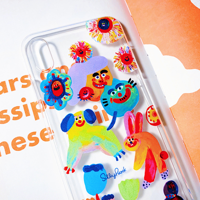 sillypark原创设计适用透明软壳