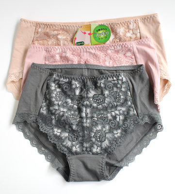 日本款产后收腹低腰大码三角内裤