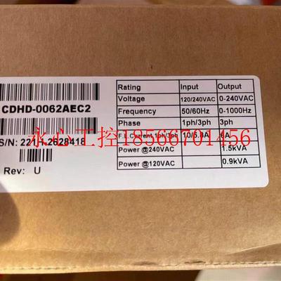 议价以色列高创CDHD-0062AEC2高性能伺服驱动器 全新原装正品 ￥