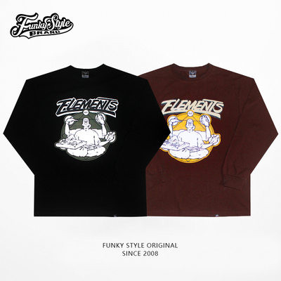 FunkyStyle长袖嘻哈街舞蹈男女