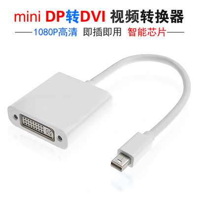 minidp电源线转dvi线disp越飞传