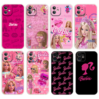 芭比娃娃手机壳适用vivox300x200x100X90sX80公主s50s30s18S17S16es15s12pro粉色少女心y78甜酷复古芭比风
