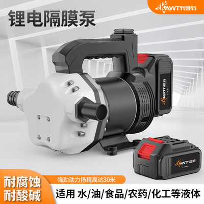 电动隔膜水泵化工食品锂电加药泵