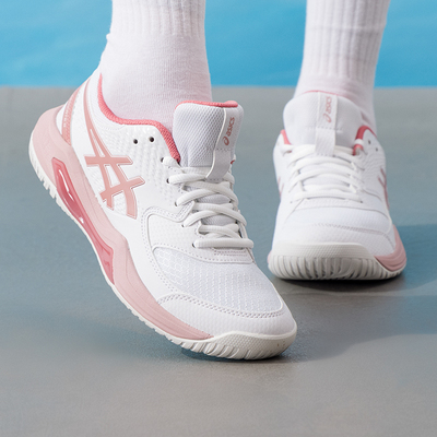 亚瑟士网球鞋女鞋 GEL-DEDICATE 8训练运动鞋跑步健身透气休闲鞋