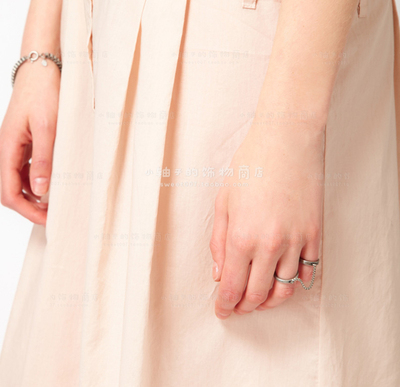 瑞典链条做旧银色戒指