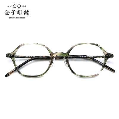 Kaneko金子全框板材日本手工眼镜