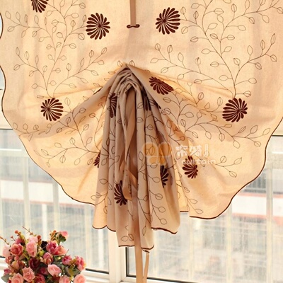 免打孔日式罗马窗帘升降