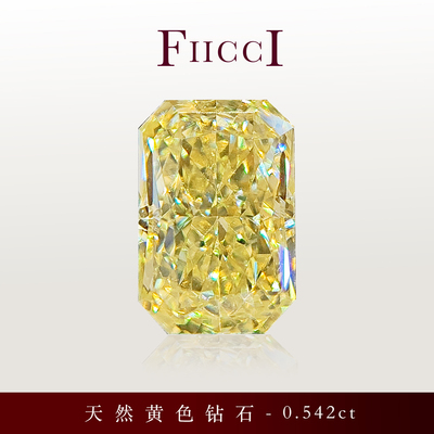 雷迪恩切割黄色钻石定制戒指项链