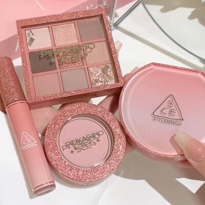 新品流砂扑克牌眼影KNOTTED PINK腮红唇釉PINK FILTER裸砂粉