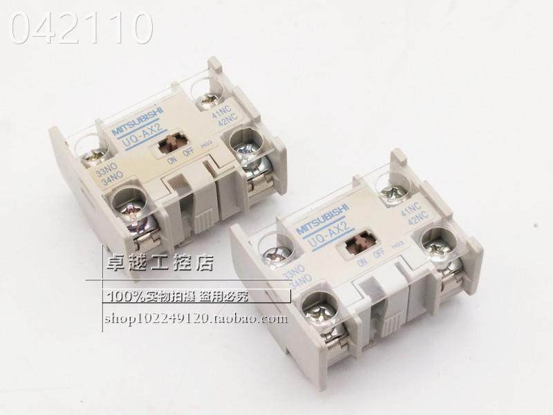 壹号原装进口三菱直流接触器辅助触头 UQ-AX2适用于 SD-Q11 SD-Q_虎窝淘