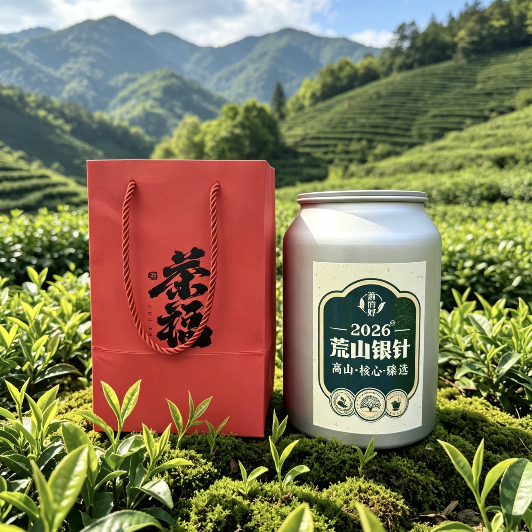 铝罐一级白毫银针2026年明前白茶荒山银针花香水甜密封储存250克