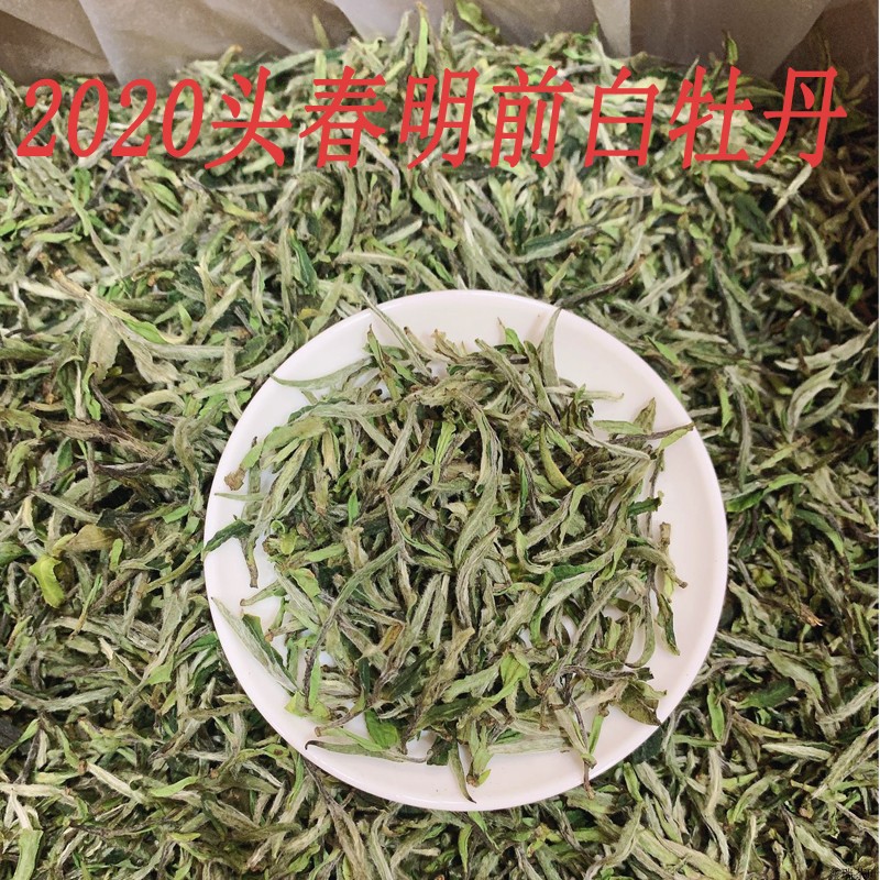 春季2020年新茶高山花香毫香白牡丹白茶茶叶头春250g散茶