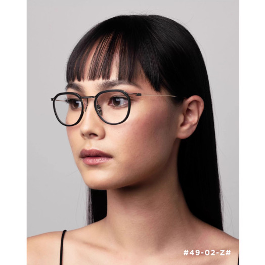 DITA眼镜框 SCHEMA-TWO 日本手工眼镜 复古圆形近视眼镜架 DTX131