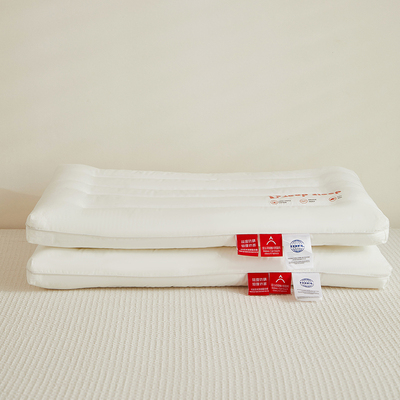 肥子妈2026新款全棉纯棉三防低矮枕头颈椎酒店睡眠专用枕芯