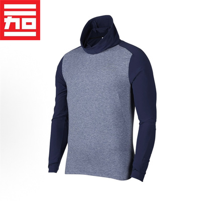 透气跑步训练长袖上衣套头卫衣