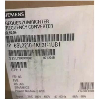 非实价议价议价6SL32101KE311UB1G120C 55kW变频器6SL3210-1KE31-