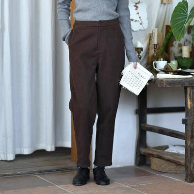 自然腰前世今生加绒小脚裤