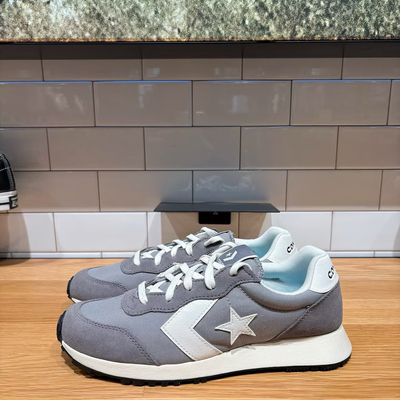 正品CONVERSE匡威 Omega Trainer 灰色运动学院星箭跑鞋A13470