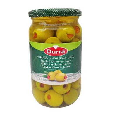 Durra多朗甜红椒夹心橄榄700g