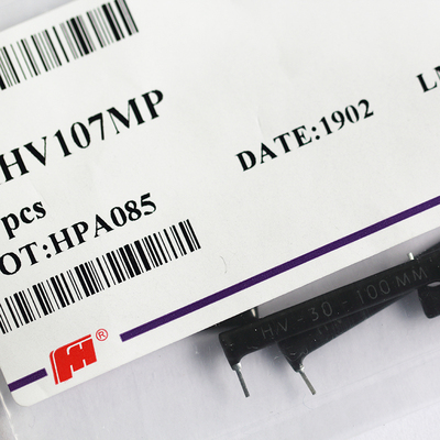 DHHV107MP风华厚膜高压电阻100MR电阻器10KV1W微波炉变频器用电阻
