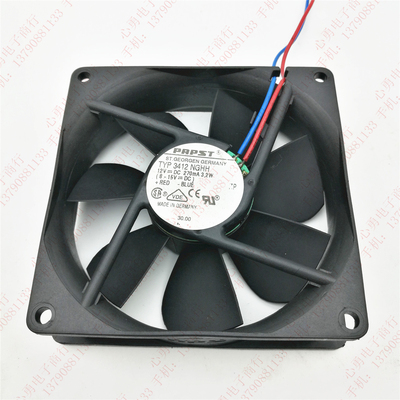 原装 PAPST TYP3412NGHH 12V 3.2W 9025 9CM 工控机 设备散热风扇