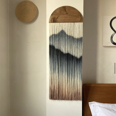 波西米亚手工编织挂毯