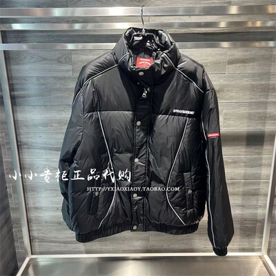 SPRAYGROUND拼接立领羽绒服