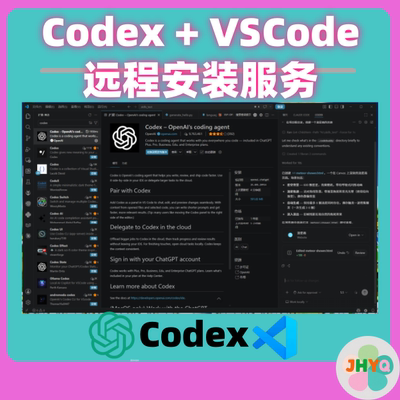 codex + vscode 远程安装服务