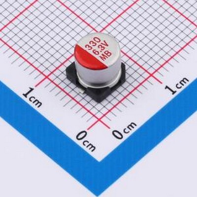 33106R30605TR 固态电容 330uF 6.3V SMD,D6.3xL5.7mm