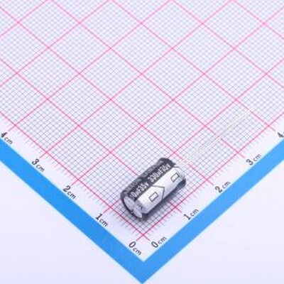 ESK337M1VF12RR 直插铝电解电容 330uF ±20% 35V 插件,D8xL12mm