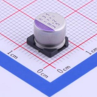 35SVPD8R2M 固态电容 8.2uF ±20% 35V SMD,D8xL6.9mm