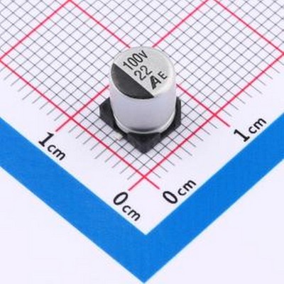 GVE2A226M0608CN 贴片型铝电解电容 22uF ±20% 100V SMD,D6.3xL7