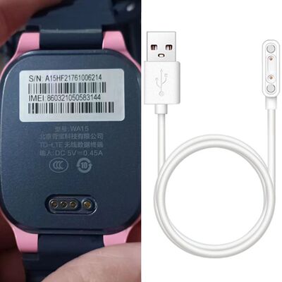 适用360儿童电话手表9xpro充电线360奇宝科技WA15充电器usb数据线