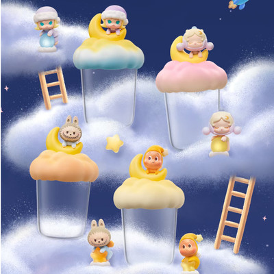 泡泡萌粒点亮夜空系列盲瓶