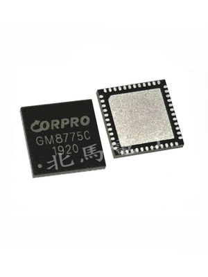 GM8775C 兼容TC358775XBG QFN48 DSI转双通道LVDS发送器 可直拍ZJ