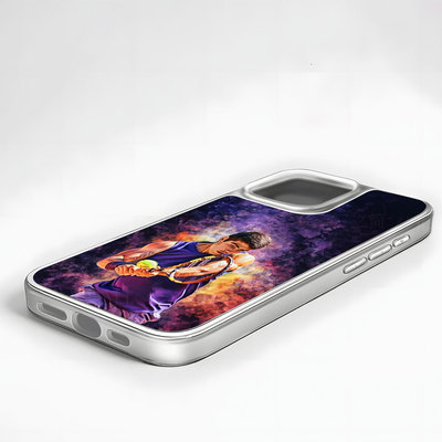 阿尔卡拉斯击球手机壳大孔电镀黑框碳纤纹二合一磁吸适用苹果17promax华为PURA80PROPLUS小米15PROPURA70PROP