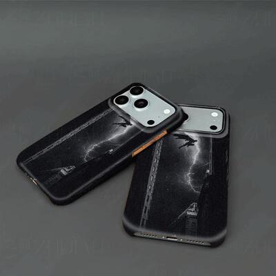 蝙蝠侠闪电飞磨砂磁吸手机壳大孔亮面硬壳适用苹果iphone18promax华为PURAXVIEW红米TURBO4PRO华为NOVA14PRO