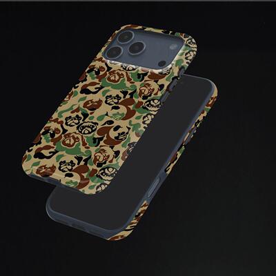 迷彩狗狗硬壳磨砂磁吸手机壳适用苹果iphone17promax华为VIVOX200PROMINI小米14pro荣耀MAGIC7PROVIVOX200S