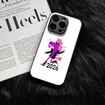 苹果17promax2026红马玻璃手机壳马年新年祝福有钱适用苹果华为荣耀400PROIQOONEO10PROPLUS小米15PRONOVA14