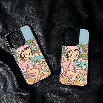 贝蒂泳池香饮手机壳大孔电镀黑框碳纤纹二合一磁吸适用苹果17promax华为PURA70ULTRAPURA80PROPLUS小米17PROM