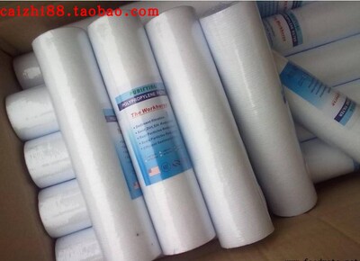 PP SEDIMENT净水器棉芯滤芯PP棉芯10寸PP棉滤芯PP过滤芯1 50微米